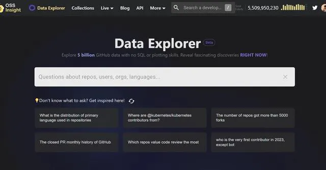 OSS Insight | NextPedia