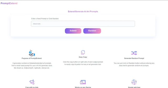 PromptExtend | NextPedia